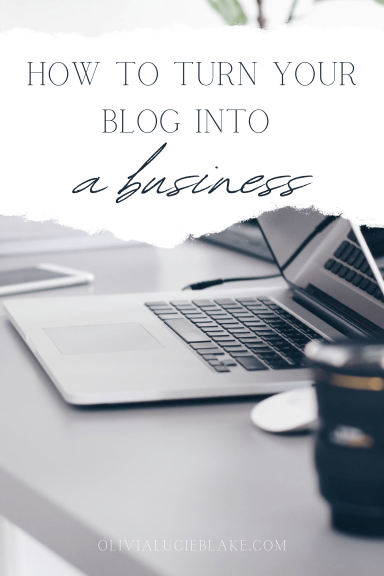 How To Turn Your Blog Into a Business